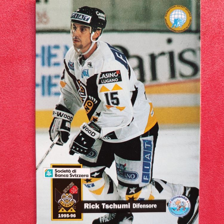 Rick Tschumi - HC LUGANO - 1995/96 (Gebraucht) in Dübendorf für CHF 2 ...