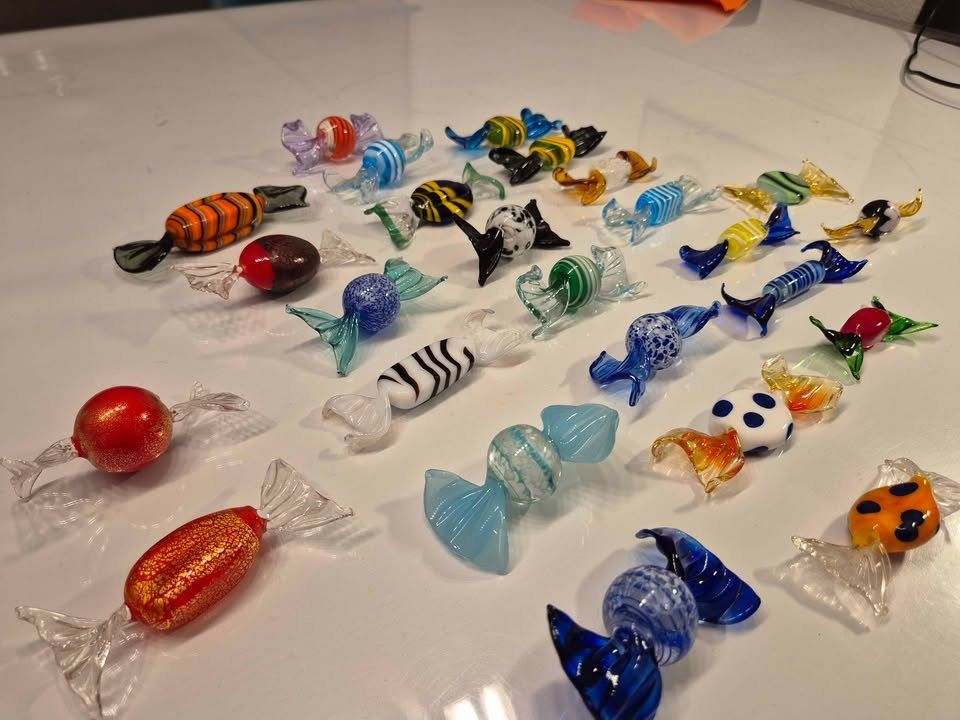 Figurines en verre de Murano – bonbon décoratif 25 (D'occasion) à ...