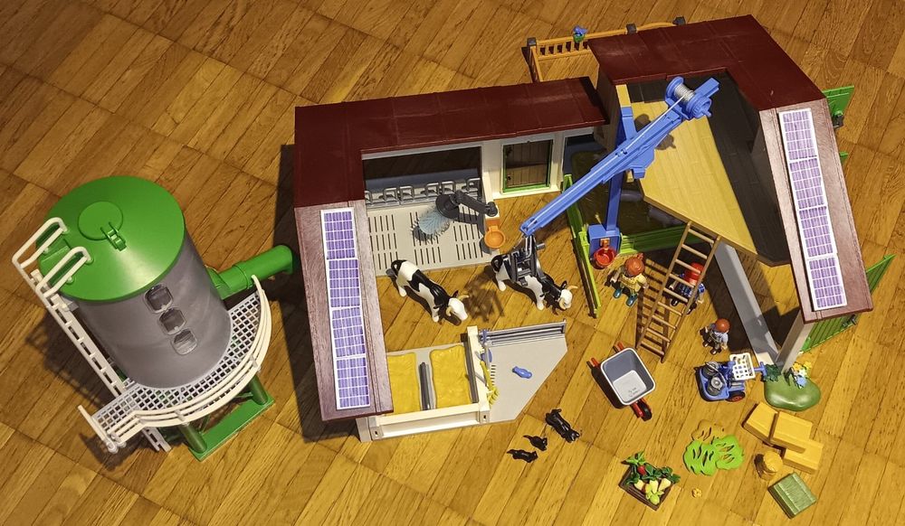Playmobil, Grosser Bauernhof mit Silo, 70132 (Gebraucht) in Dietikon für CHF 45 – mit Lieferung ...