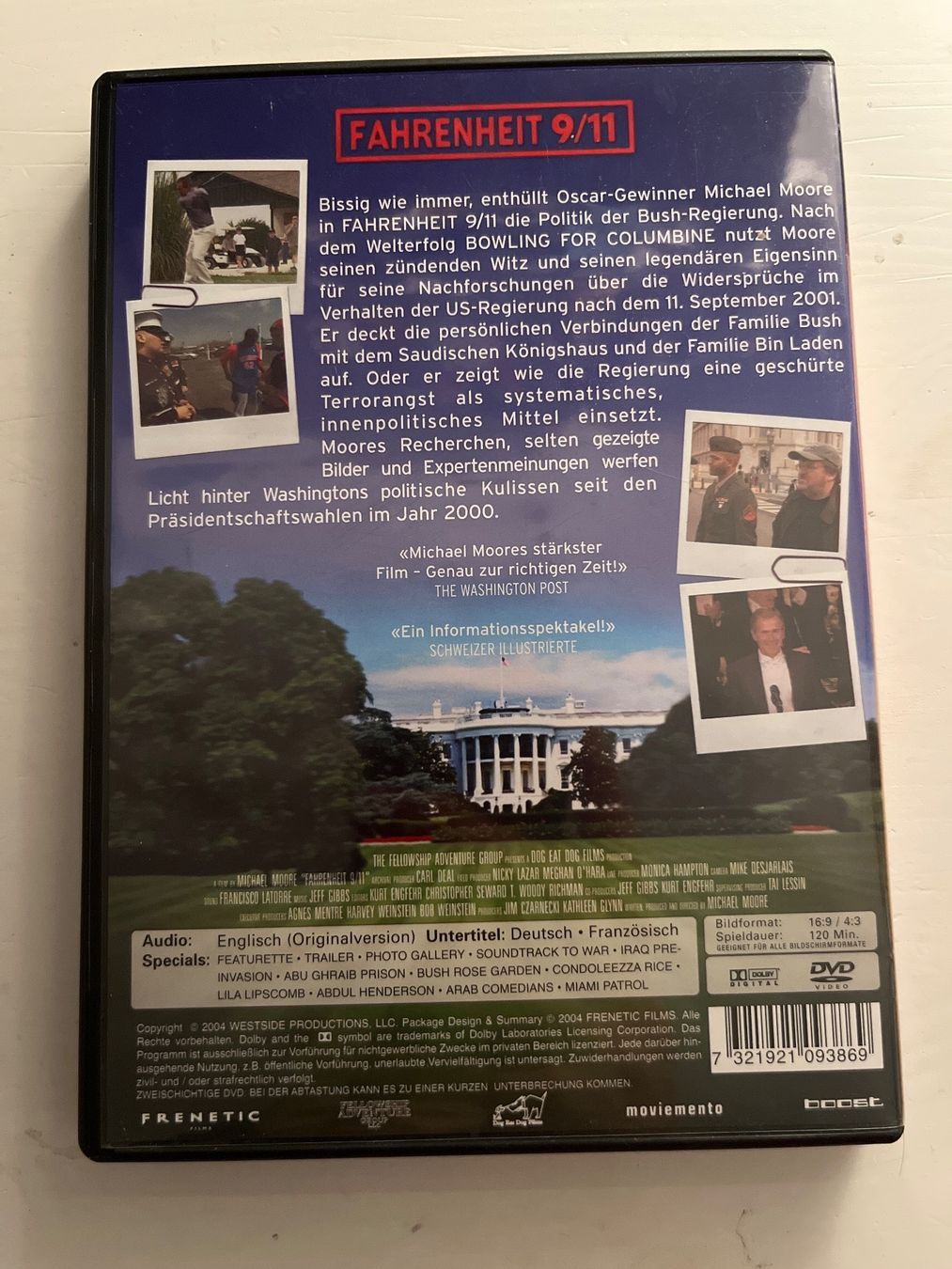 Fahrenheit 9/11 (2004) DVD - 2 Disc Edition (Neu (gemäss Beschreibung ...
