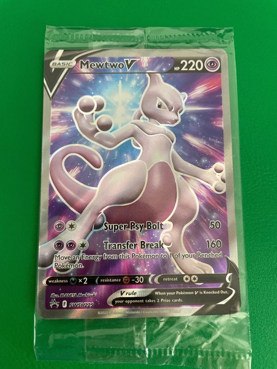 Pokemon Mewtwo Sealed Original Selten | Kaufen auf Ricardo