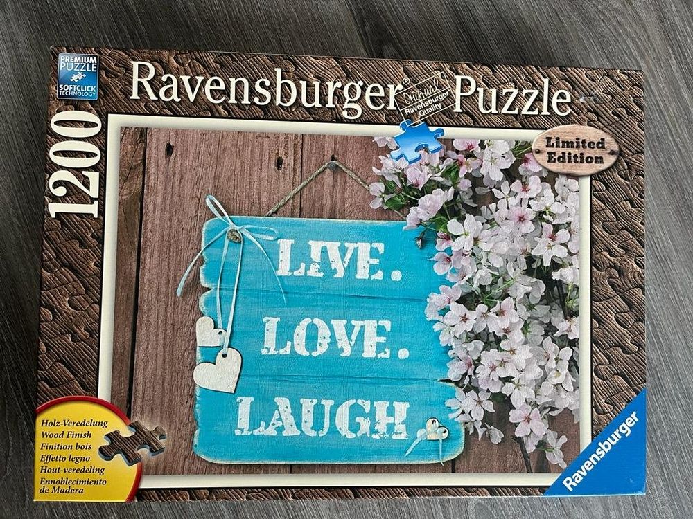 Ravensburger Puzzle 1200 Teile Holz Optik (Gebraucht) in für CHF 7 ...