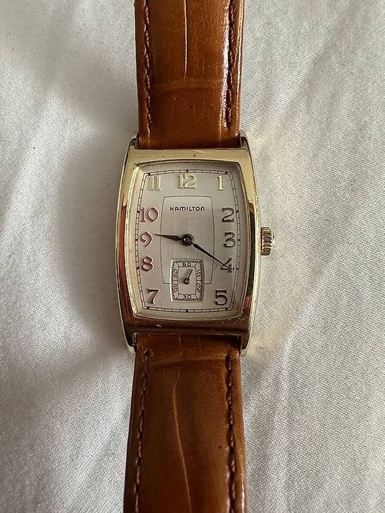 Montre Hamilton Gold Registered Edition Mens Cabot (D'occasion) à Grand ...