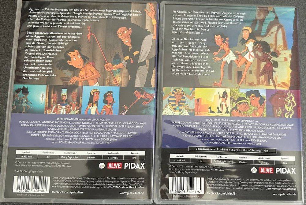 Papyrus - Komplette Serie (Gebraucht) in Beringen für CHF 25 – mit ...