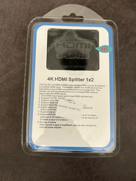 HDMI Splitter (z.B. PS3 HDCP umgehen / HDCP Stripper) (Neu und ...