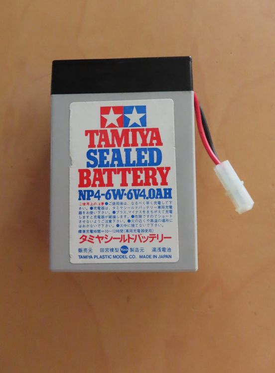 Tamiya RC AKKU Battery Panzer 56002 GEBRAUCHT mit OVP 1977 (Gebraucht ...