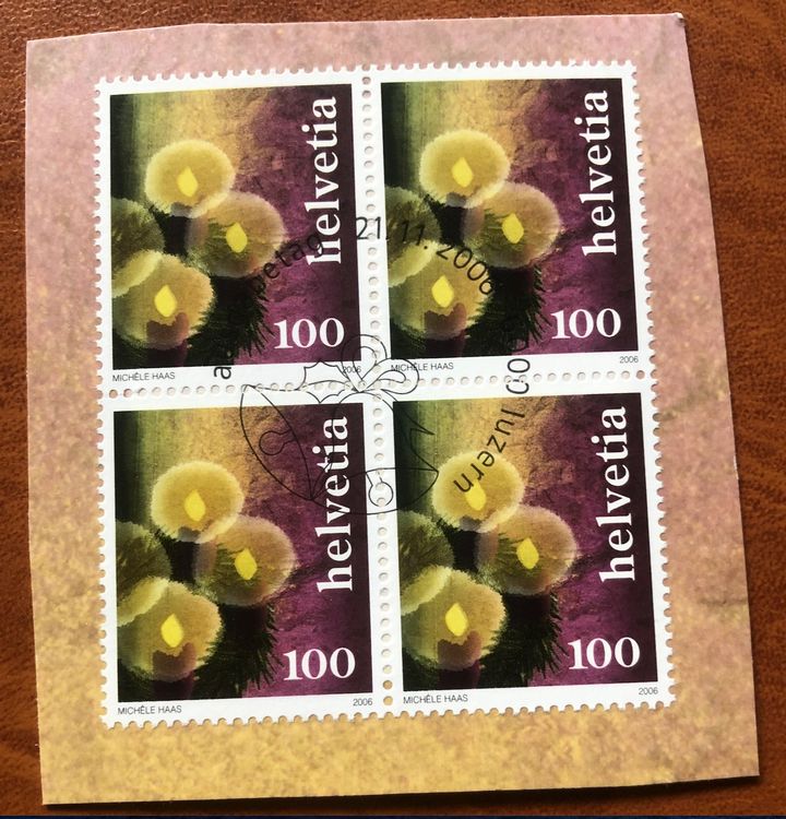 4 er Block Nr.1236 mit Papier Stempel Bern | Kaufen auf Ricardo