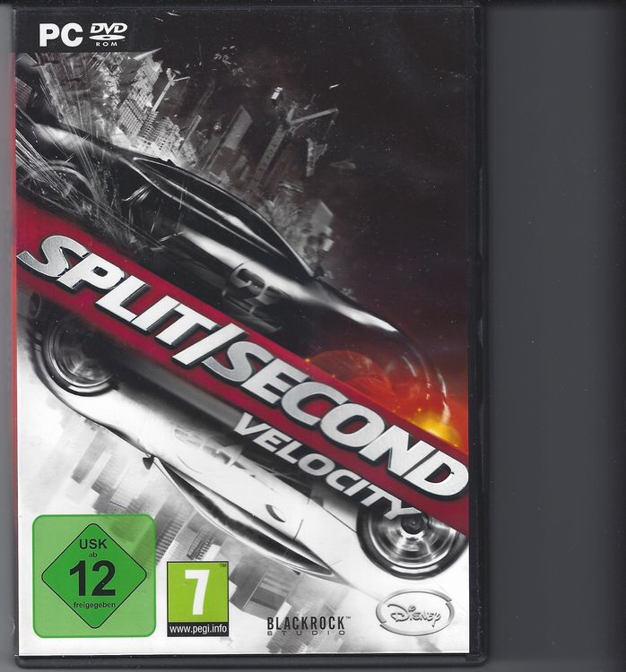 SplitSecond (Rennspiel Acktion) (Gebraucht) in Fislisbach für CHF 2 – mit Lieferung auf Ricardo ...