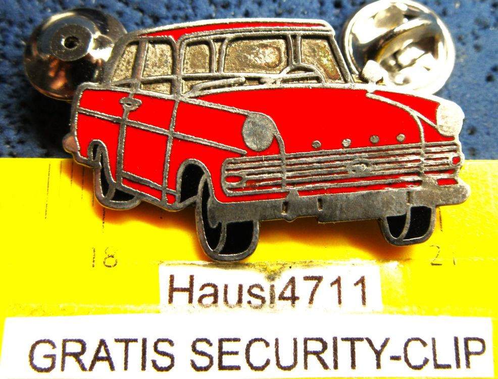OPEL REKORD ROT UR-ALT AUTO PIN ENAMEL 33mm OLDI VINTAGE (Gebraucht) in ...