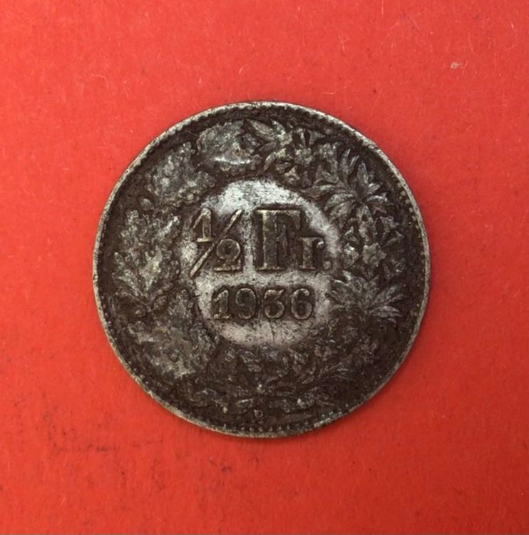 50 Rappen Silber 1936 s | Kaufen auf Ricardo
