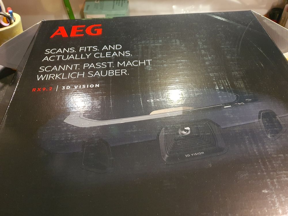 Aspirateur robot AEG RX9.2 3D Vision neuf emballé (Neuf avec emballage ...