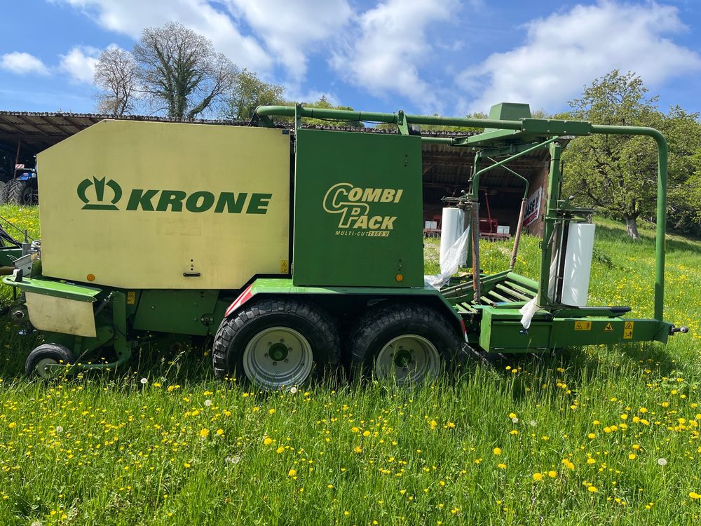 Rundballenpresse Krone Combi Pack 1500 Ab MFK (Gebraucht) in gontenschwil für CHF 16900 – nur ...