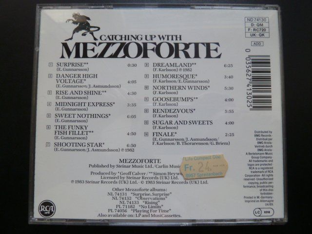 Mezzoforte - Catching up with Mezzoforte (vergriffen) | Kaufen auf Ricardo