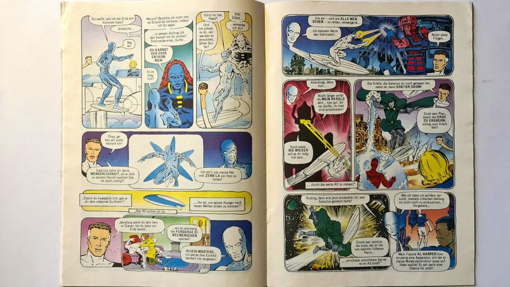 7 Silver Surfer Comic Hefte von Marvel Hit-Comics (Gebraucht) in Aesch ...