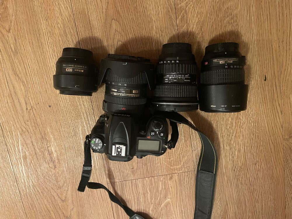 Nikon d7000 and lenses (18-200mm) | Kaufen auf Ricardo