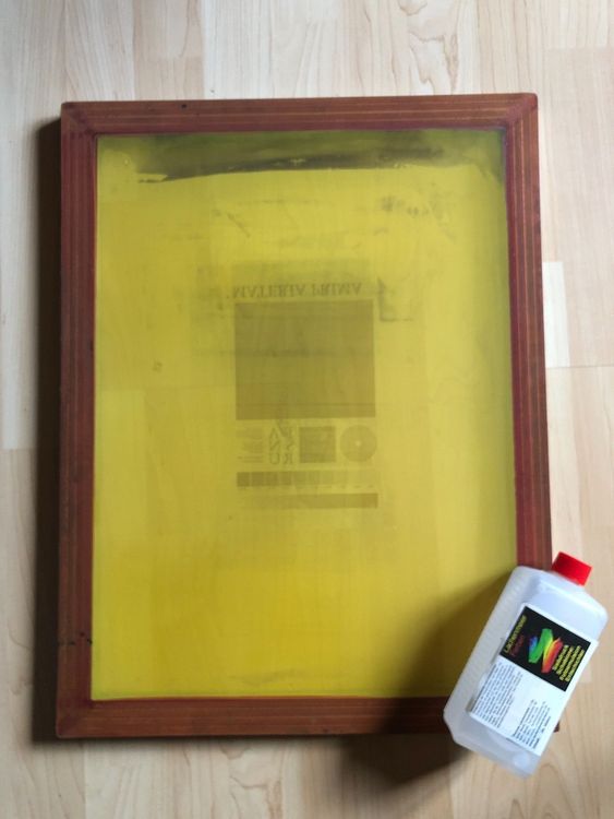 Siebdruck Sieb, Fotoemulsion (Gebraucht) in Glattfelden für CHF 20 ...