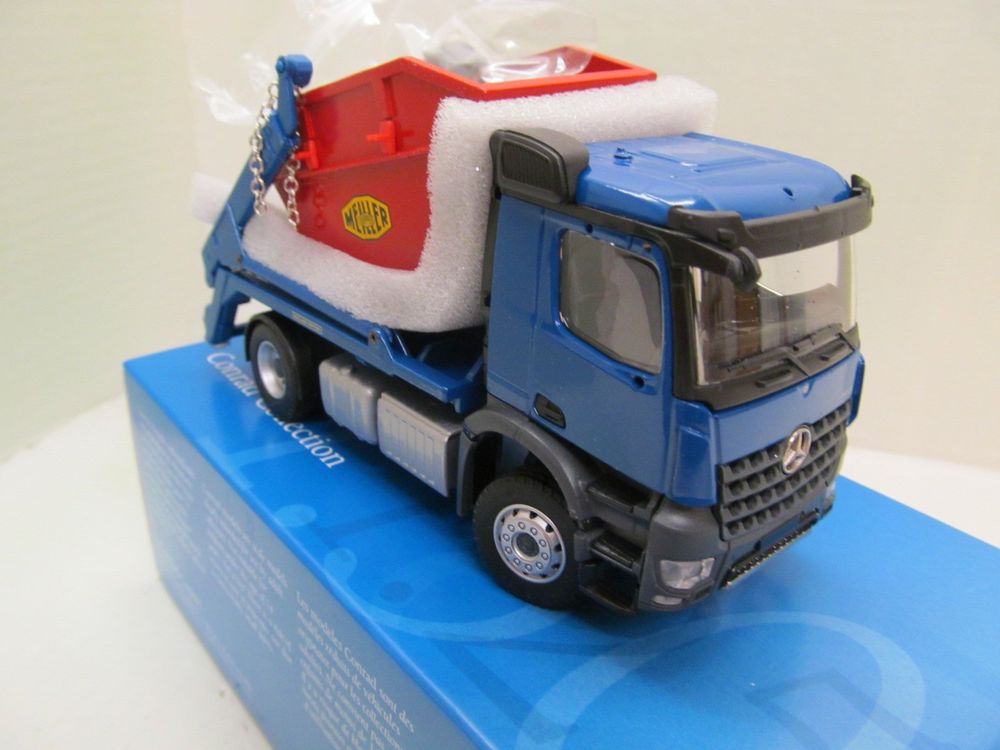 MERCEDES - BENZ ARCOS MIT MEILLER ABSETZKIPPER 1:50 (Neu und ...