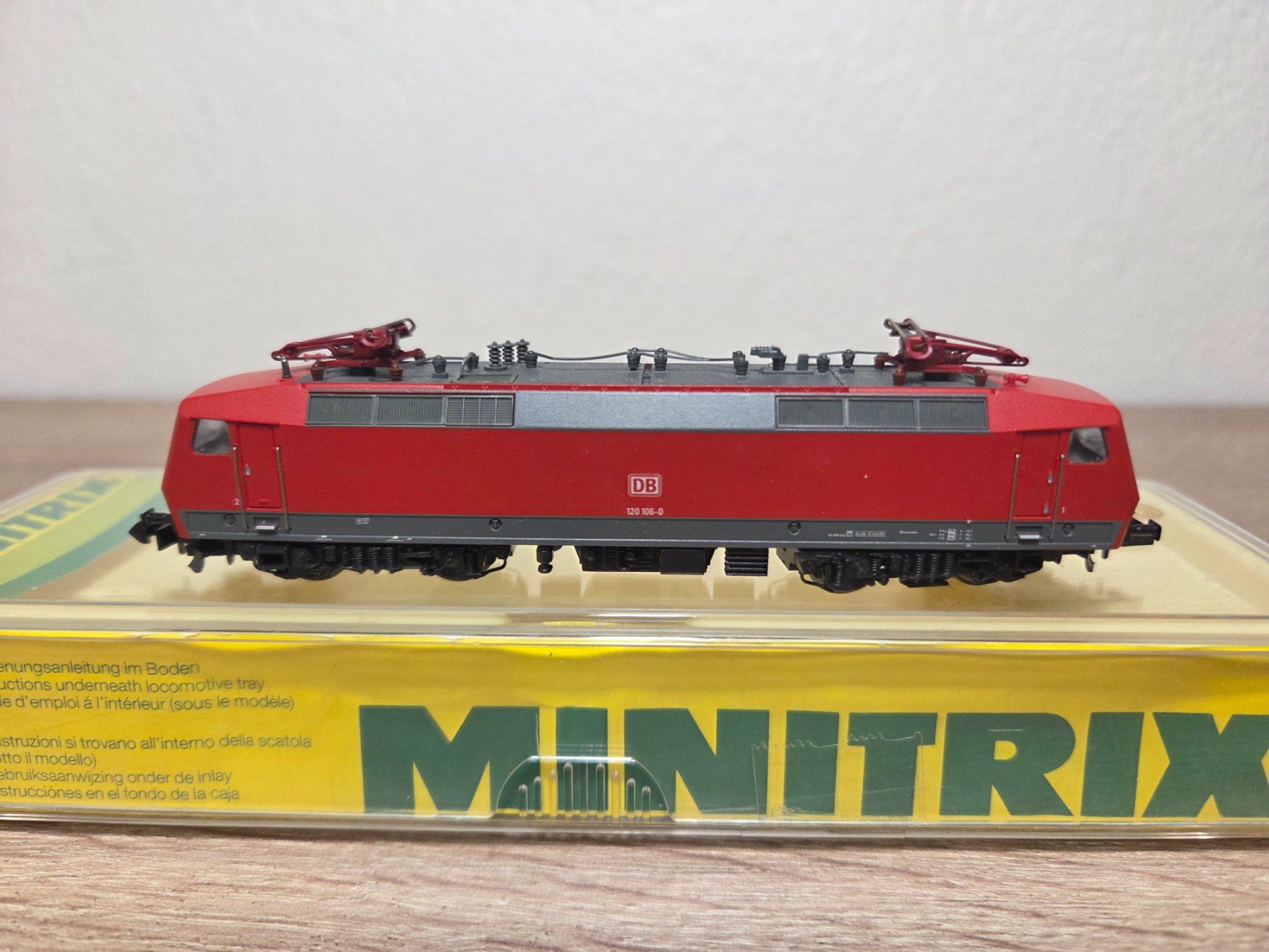 Minitrix N 12133 E-Lok BR 120 DB (D'occasion) à St-Aubin-Sauges pour ...