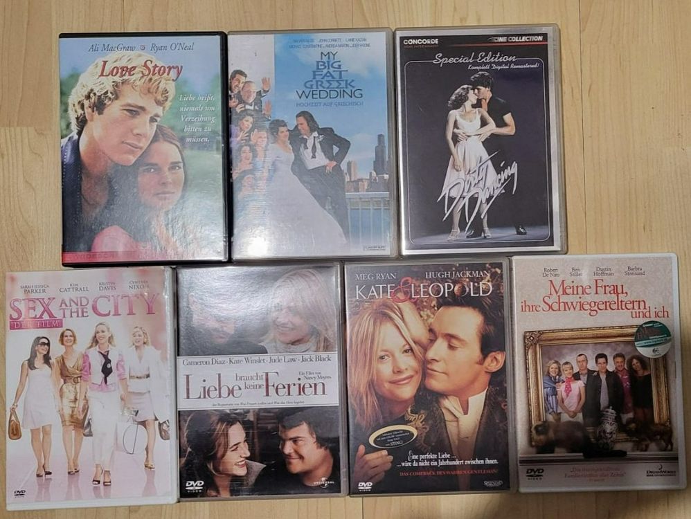 Liebesfilme DVD Paket (Neu (gemäss Beschreibung)) in Feusisberg für CHF ...