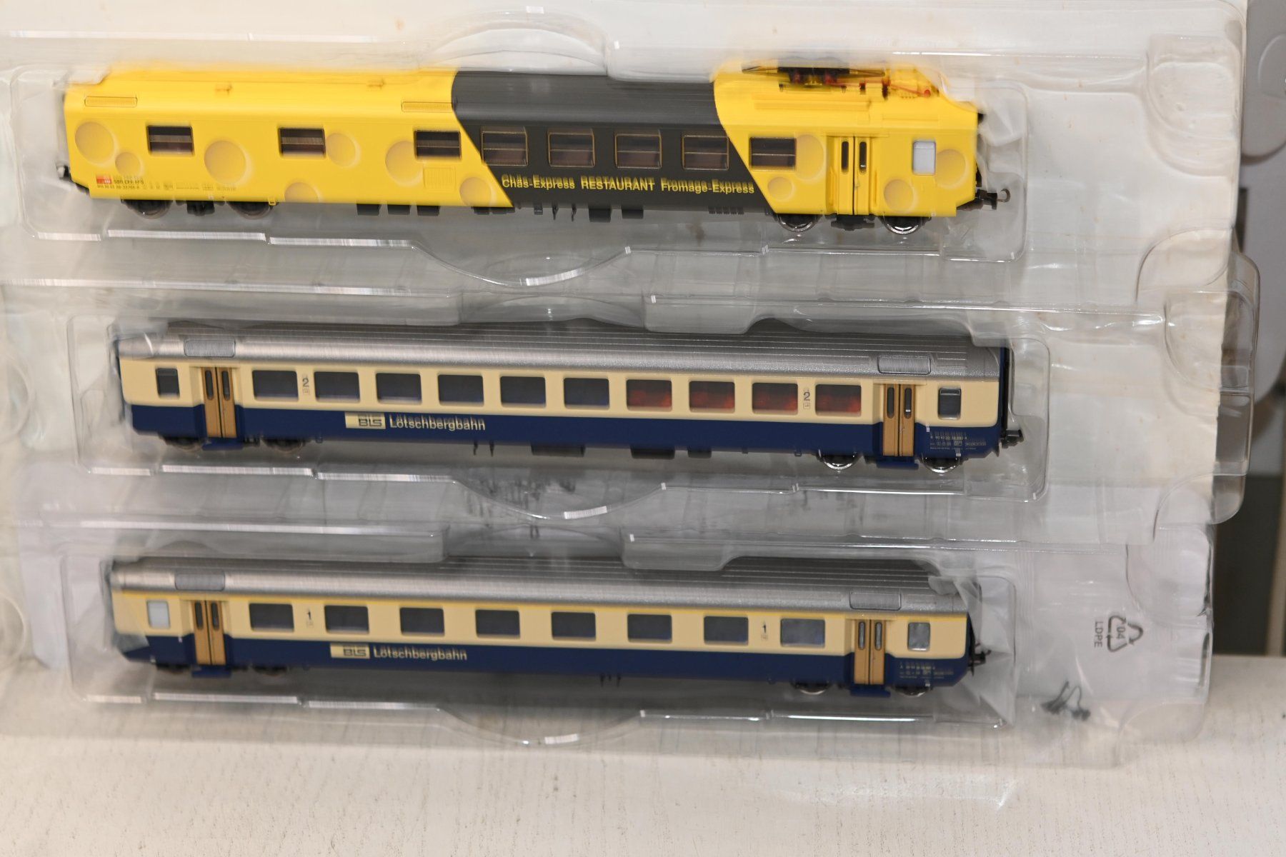 BLS EW I Set A, B + SBB WR Chäs Express HO/AC NEU (Neu und ...