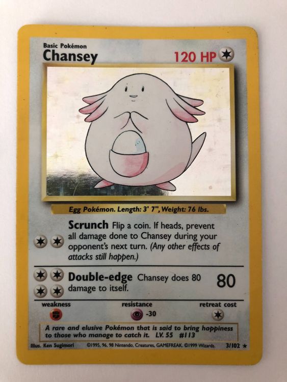 Chansey - Base Set - Pokemon | Kaufen auf Ricardo