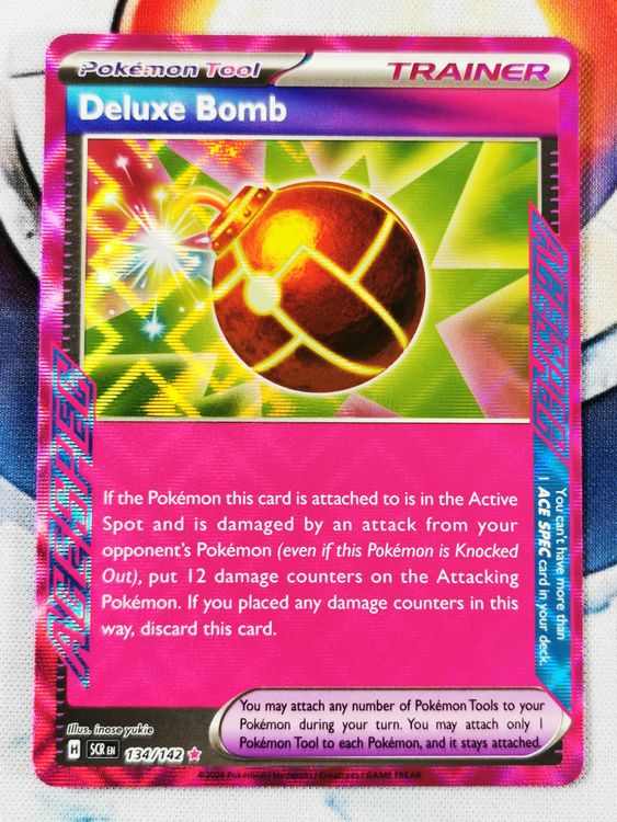 Pokemon Deluxe Bomb 134/142 Stellar Crown EN (Neu (gemäss Beschreibung ...