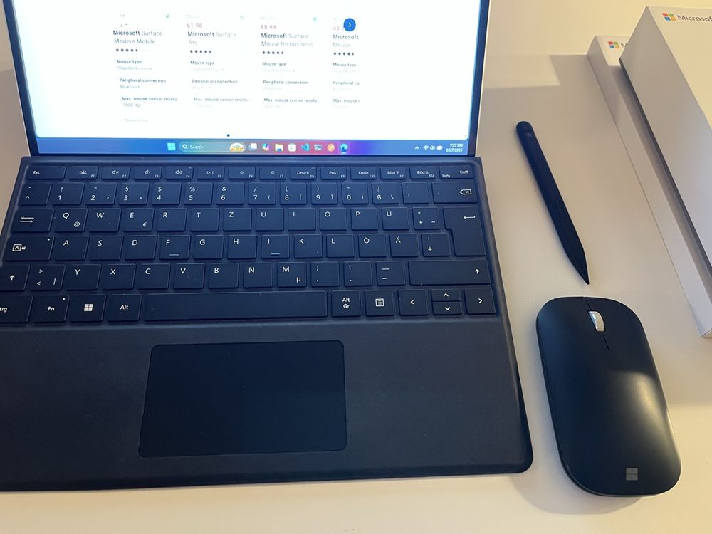 Microsoft Surface Pro 8 with DE Signature keyboard,Slim Pen2 (Gebraucht ...