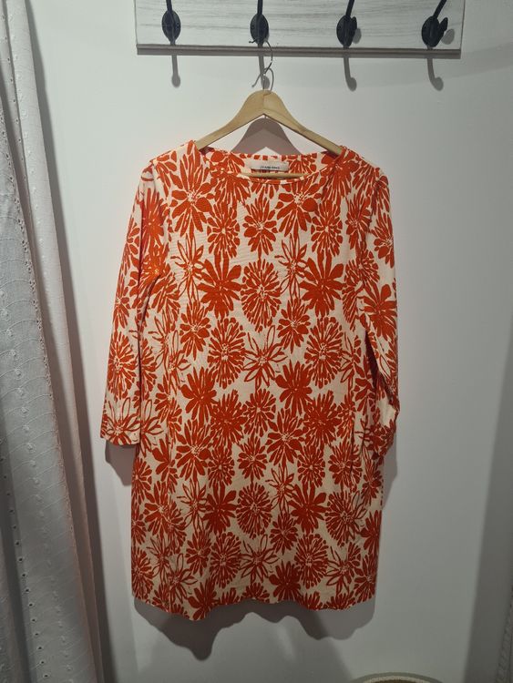 Livia Conti Kleid Gr. 44 Blumen Viskose frühling (Gebraucht) in ...