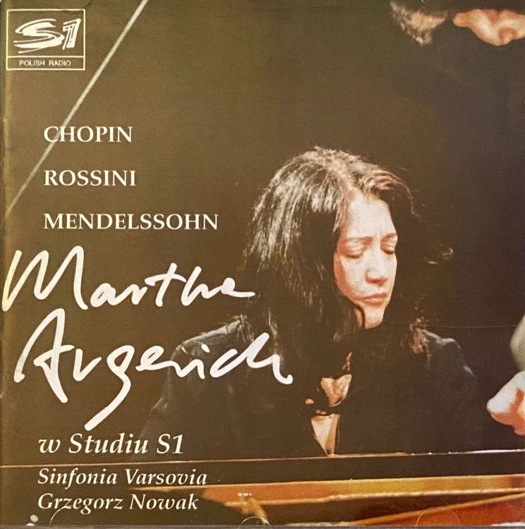 Martha Argerich CD Chopin • Mendelssohn • Rossini | Kaufen auf Ricardo
