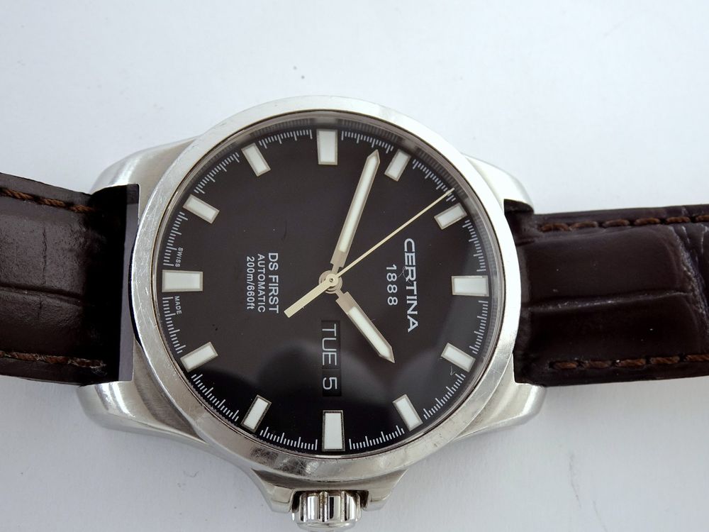 CERTINA DS FIRST 200M DAY-DATE AUTOMATIK C014.407A HERRENUHR (Gebraucht) in Zürich für CHF 151 ...