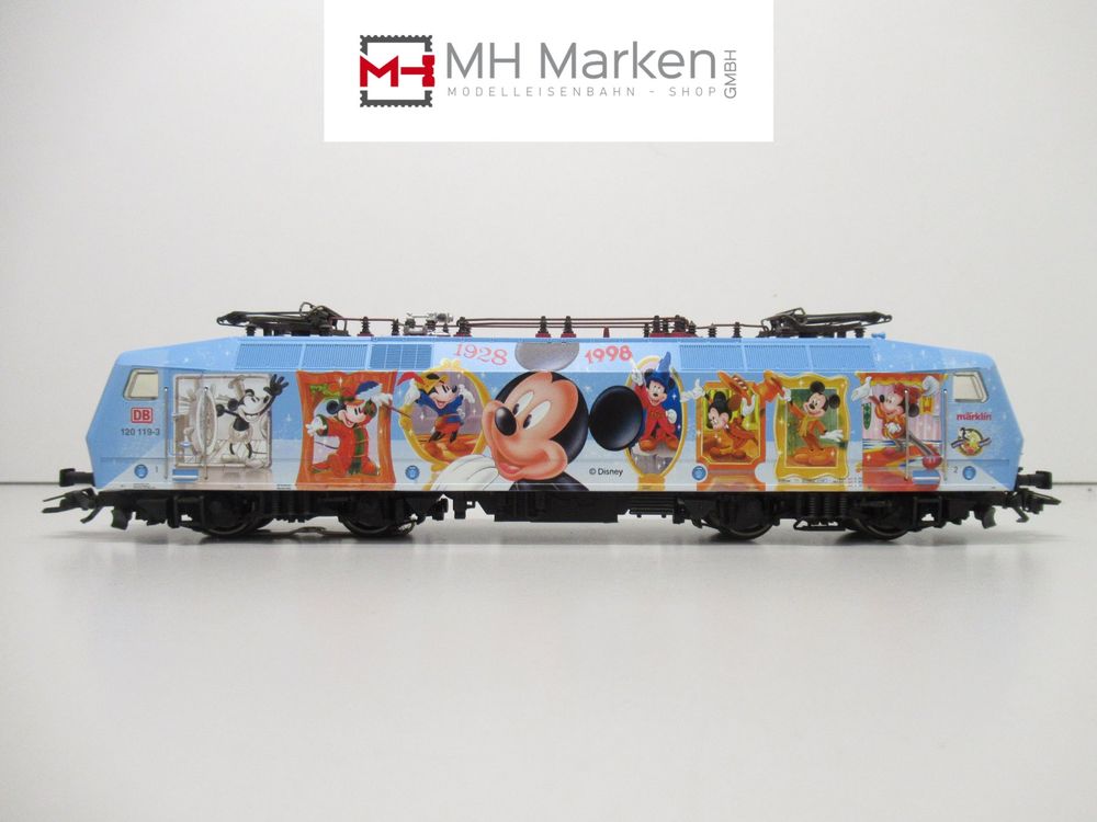 Märklin 33535 E-Lok BR120 "Micky Maus" DB AC WS Digital H0 | Acheter sur Ricardo