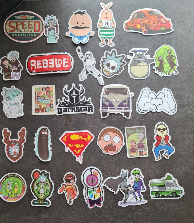 33 Sticker, u.a. Hip Hop, Supreme, DVS (Neu und originalverpackt) in ...