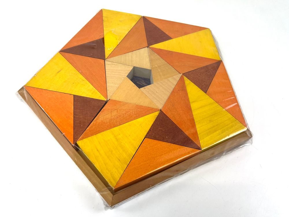 SELECTA 5-Eckspiel / Puzzlespiel / Holzlegespiel aus Holz (Gebraucht ...