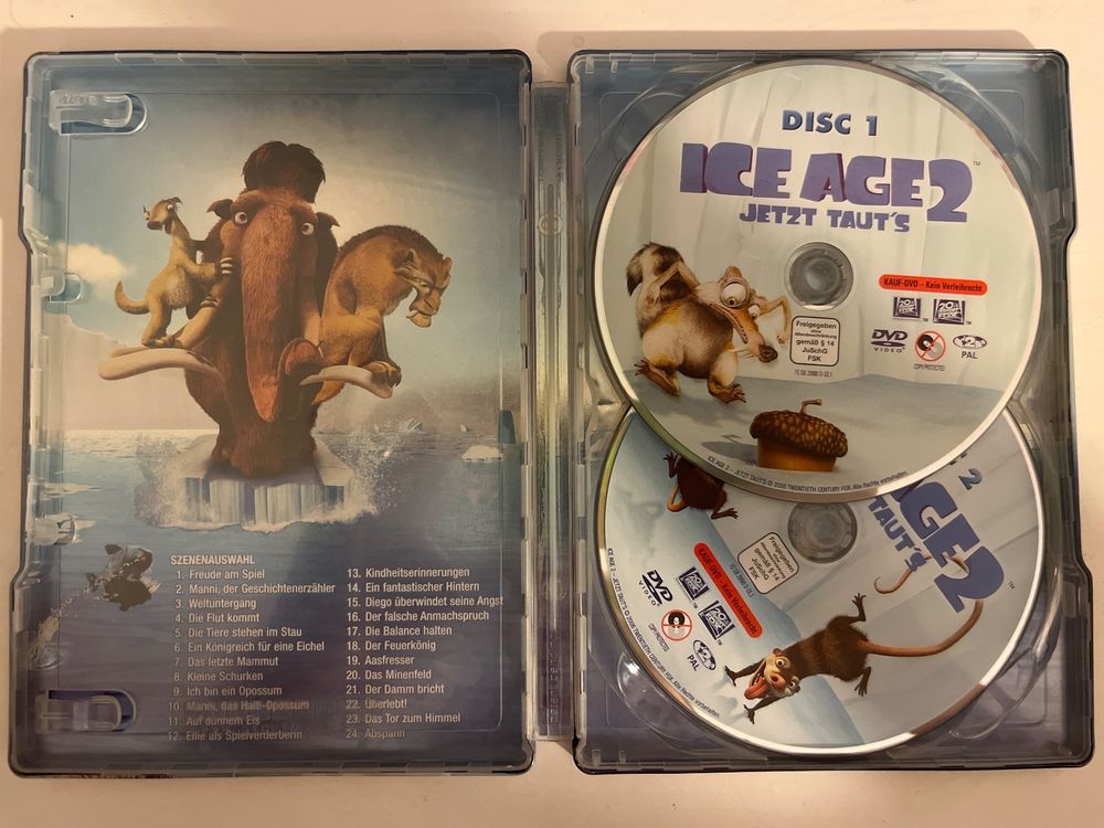 Ice Age 2 (2006) Steelbook, DVD 📀 (Gebraucht) in Sierre für CHF 9.95 ...