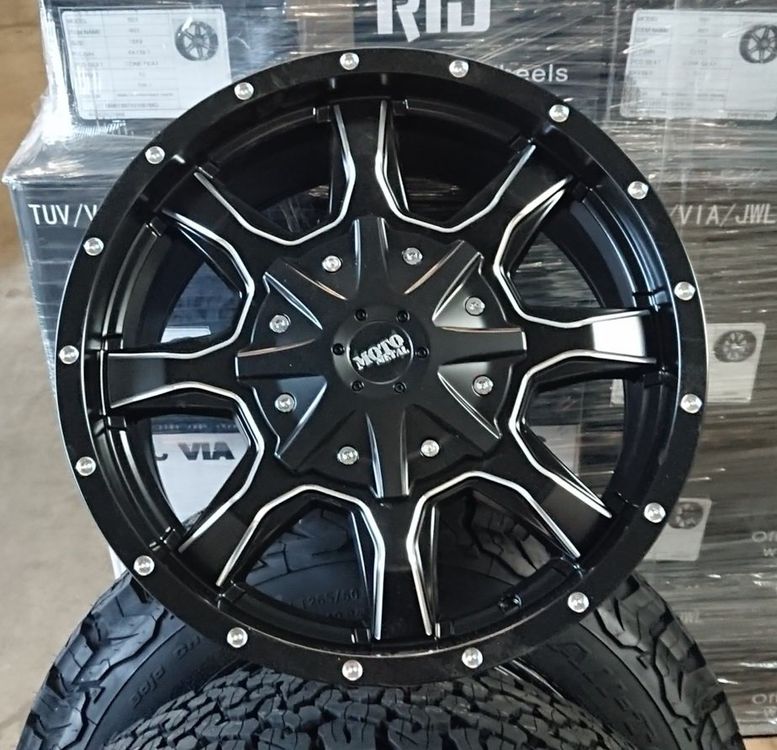 Moto Metal MO970 8x17 5x160 Felgen Jantes Ford Transit Tourn (Neu und ...