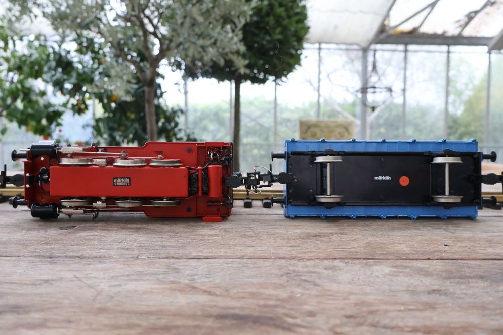 Märklin Maxi Spur 1 Dampflok & Wagen Set (Gebraucht) in Winterthur für ...