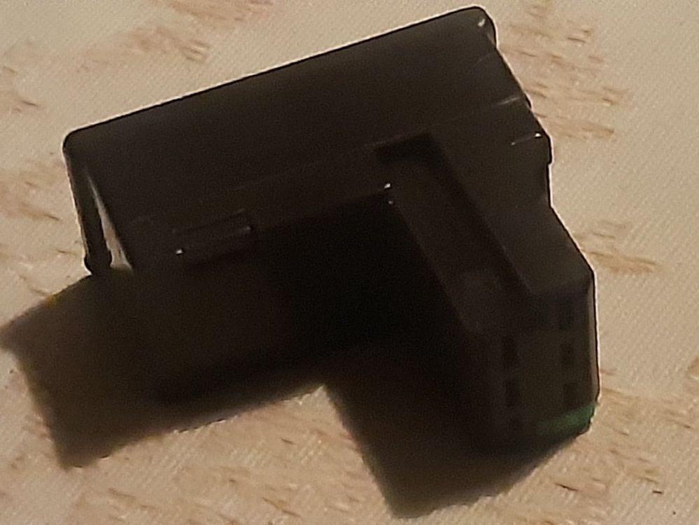 Stecker Adapter TT83 / RJ45 schwarz - neuwertig (Neu und ...