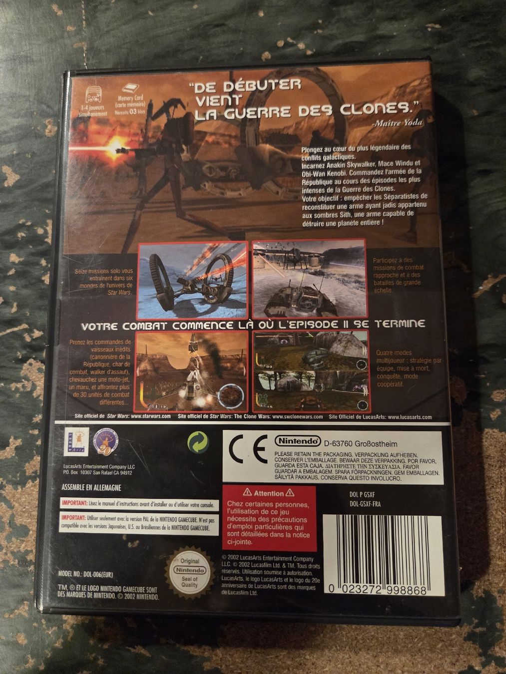 Star Wars the Clone War Gamecube (D'occasion) à Meyrin pour CHF 9 ...