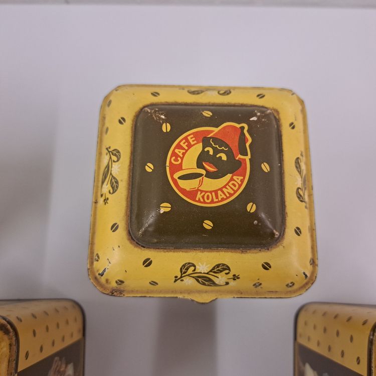 4 alte Blechdosen Cafe Kolanda Basel (Gebraucht) in für CHF 33 – mit ...