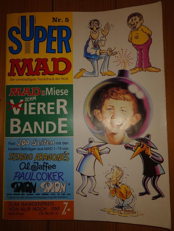 Super Mad Nr. 5 - Mad & Miese Viererbande, Comic-Klassiker! (Gebraucht ...