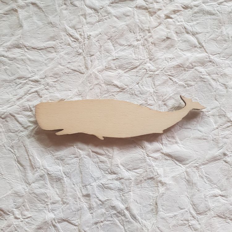 🐸 POTTWAL WAL MEERESTIER aus Holz Dekoration Bastelmaterial (Neu und ...