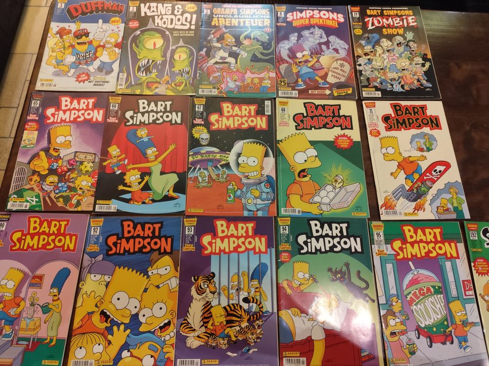 16 Bart Simpson Comics 3x Nr: 1 (Neu (gemäss Beschreibung)) in Dietikon für CHF 40 – mit ...