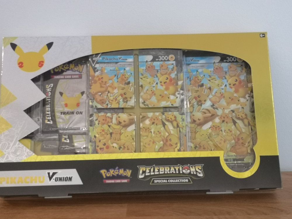 Pokémon Celebrations Box / Pikachu V-Union (Neu und originalverpackt ...