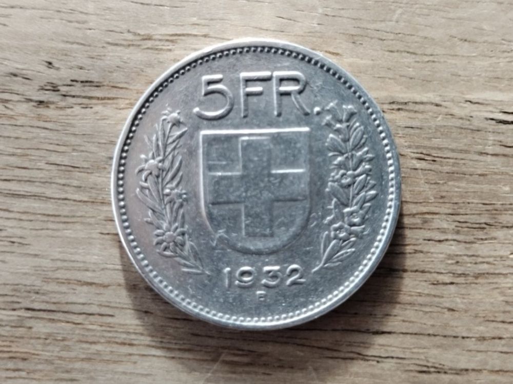 5 Franken 1932 | Kaufen auf Ricardo