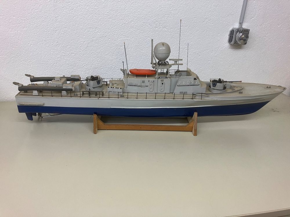 RC Kriegsschiff Wiesel von Graupner Modellbau P6093 (Gebraucht) in ...