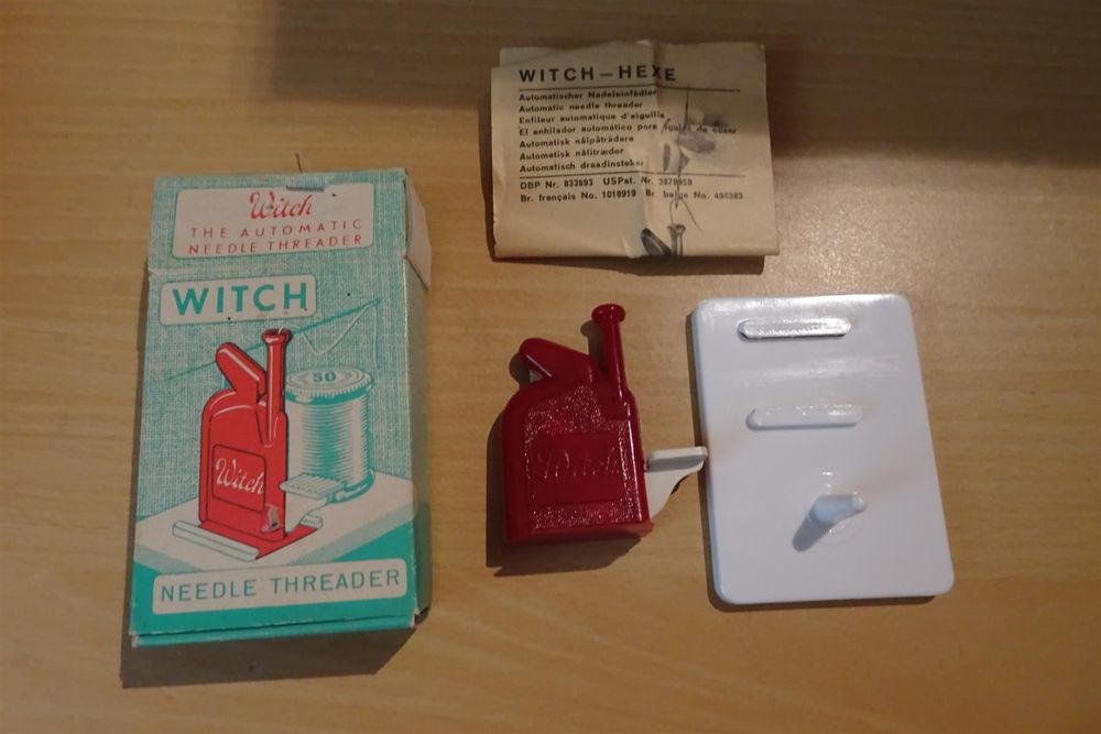 Hexe witch Needle threader, Einfädler | Kaufen auf Ricardo
