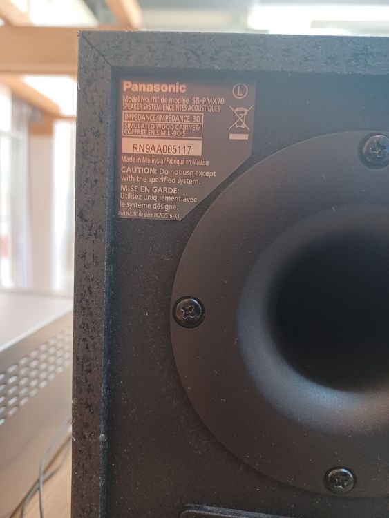 Panasonic Micro HiFi System SC-PMX94 mit DAB+ (Gebraucht) in Wetzikon ...