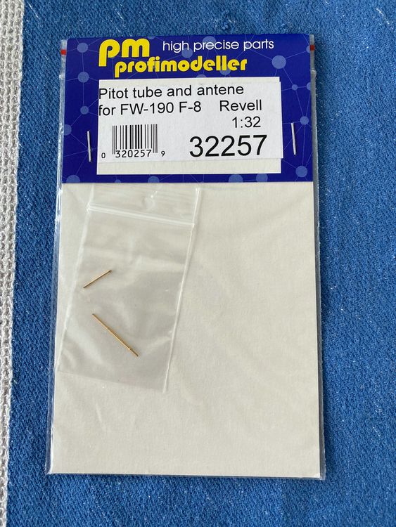 1/32 FOCKE WULF FW 190F-8 METAL PITOT & ANTENNA FÜR REVELL | Kaufen auf ...
