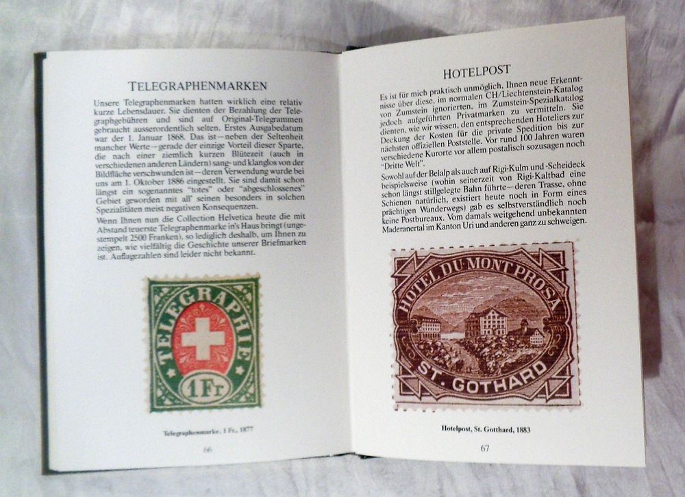 Geschichte der Schweizer Briefmarke / Buch mit Goldschnitt (Gebraucht) in Bellach für CHF 10 ...