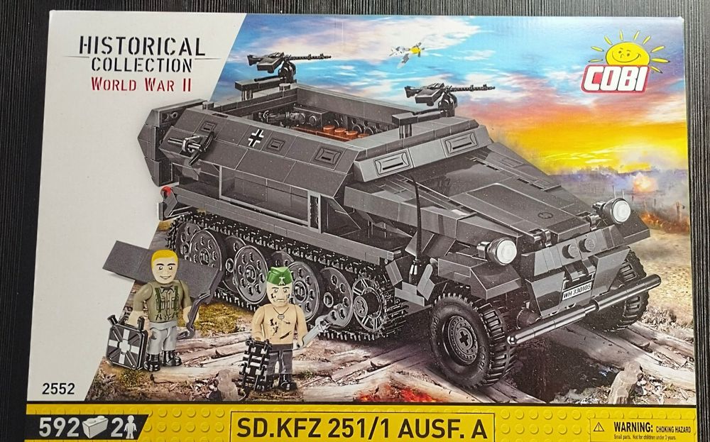 COBI 2552 SD. KFZ 251/1 AUSF. A Historical Collection WW II (Neu und ...